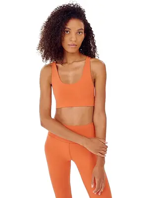 Splits59 Ella Airweight Bra Women's Lingerie Indigo/bright Yellow Orange