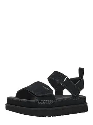 UGG Goldenstar Platform Sandals - Black