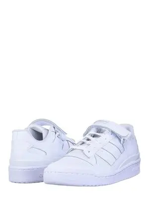 ADIDAS ORIGINALS Forum Low Leather Basketball Shoes - White