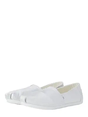 Toms TOMS Alpargata Slip-On Espadrille Silver