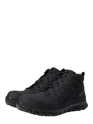 REEBOK Sublite Cushion Comp Toe Eh Work Boots - Black