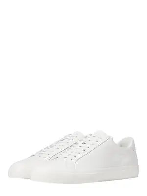 Vince Vince Fulton Leather Lace-Up Sneakers Bone