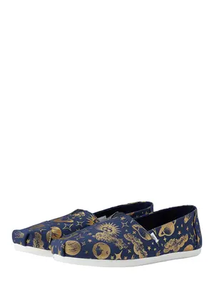 Toms TOMS Alpargata CloudBound Moroccan Crochet Slip-On Shoes Navy