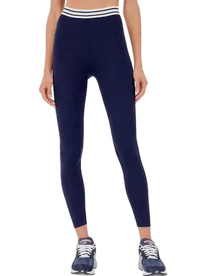 Splits59 Splits59 Bailey High-Waist Active Rib 7/8 Leggings Blue