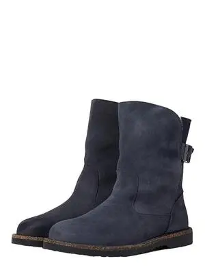 BIRKENSTOCK Birkenstock Uppsala Shearling Suede Boots Navy