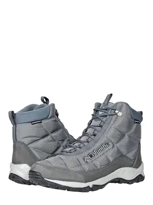 Columbia Columbia Firecamp Waterproof Lace-Up Boots Gray