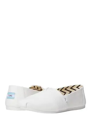 Toms Classic Alpargata Slip-on Shoes - White