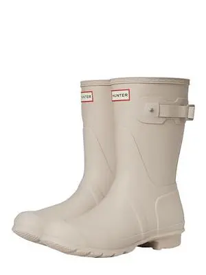 Hunter Hunter Original Short Rubber Boots Light Grey