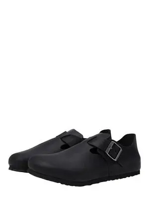BIRKENSTOCK London Suede Slip-on Shoes - Black