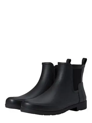 Hunter Refined Chelsea Boots - Black