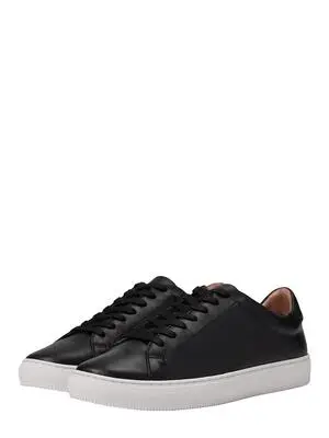 THE FRYE COMPANY Astor Low Lace Up Casual Sneakers - Black