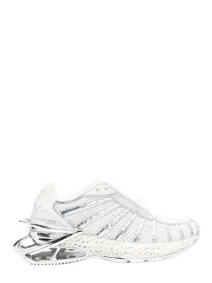 PLEIN SPORT Thunderstorm Genx Sneakers - White