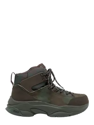 UNDERCOVERISM Undercover Camouflage-Print Lace-Up Boots