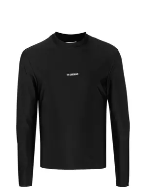 HAN KJØBENHAVN Logo-print T-shirt - Black
