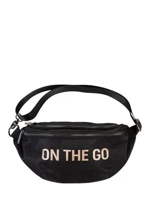 CHILDHOME On The Go Belt Bag - Black/gold