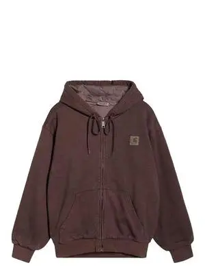 Carhartt Work In Progress Hooded Vista Jacket - Palisander Garment Dyed