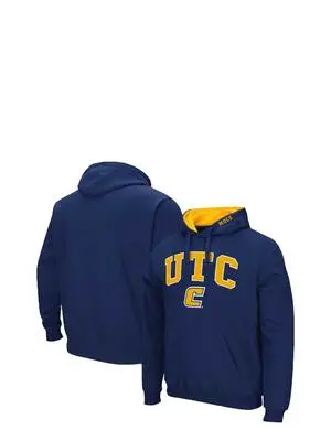 COLOSSEUM Tennessee Chattanooga Mocs Arch & Logo 3.0 Pullover Hoodie - Navy