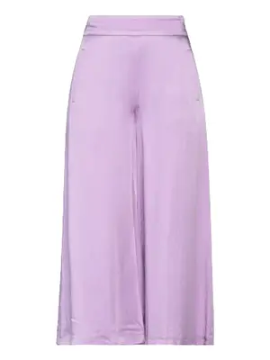 Malìparmi Acetate And Viscose Culottes Purple