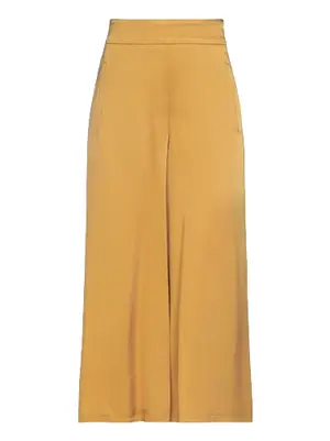 Malìparmi Acetate And Viscose Culottes Yellow