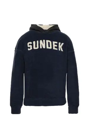 Sundek SUNDEK Sherpa Fleece Sweatshirt Blue