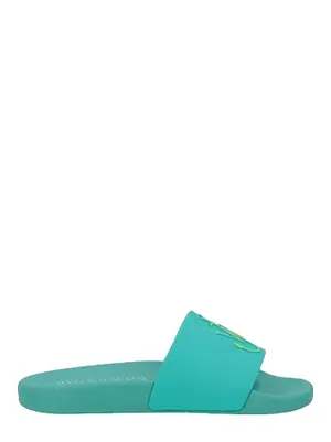 JW Anderson Rubber Pool Slides Blue