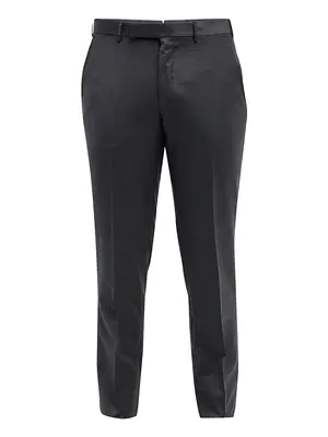 Zegna Trofeo Slim-straight Trousers - Grey