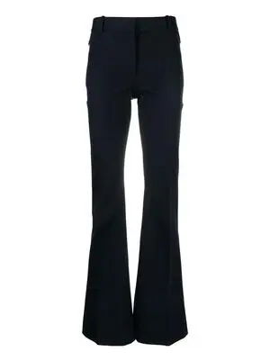 FRAME Le High Flare Trousers - Blue
