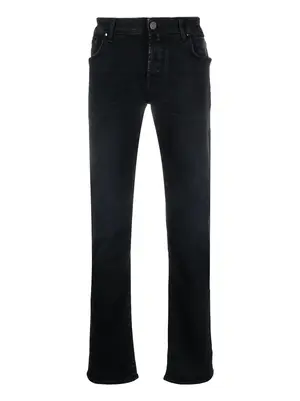 Jacob Cohen Low-rise Straight Leg Jeans - Blue