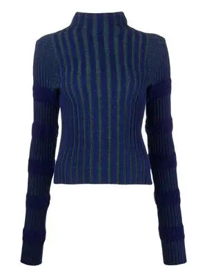 PAULA CANOVAS DEL VAS Ribbed Knit Long-Sleeve Jumper