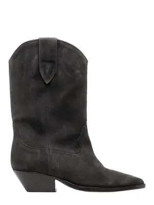 Isabel Marant Duerto Cowboy Boots - Grey