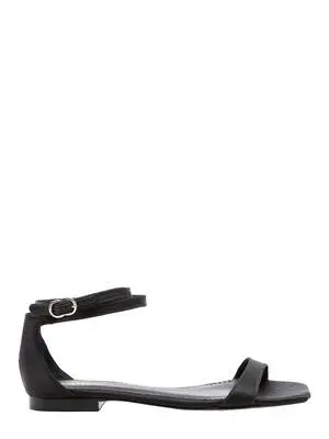 STUDIO CHOFAKIAN Penelope Ankle-strap Sandals - Black