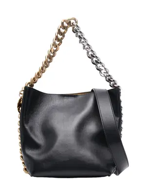 Stella McCartney Frayme Bucket Bag - Black