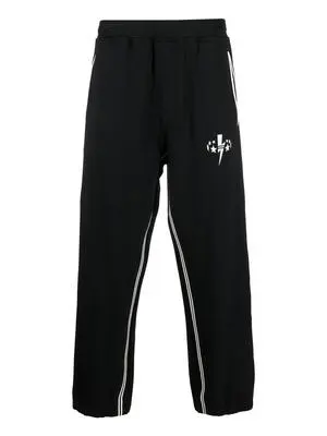 Neil Barrett X James Harden Logo-print Sweatpants - Black