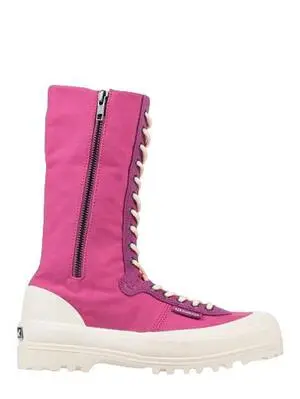PAURA X SUPERGA Lace-up Ankle Boots - Pink