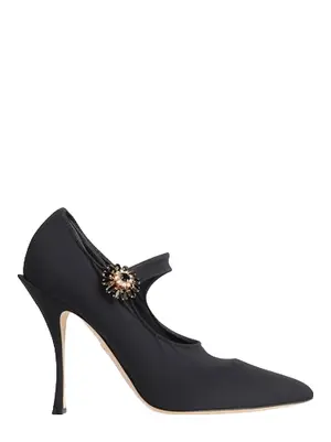 DOLCE & GABBANA DOLCE & GABBANA Jersey Mary Jane Pumps