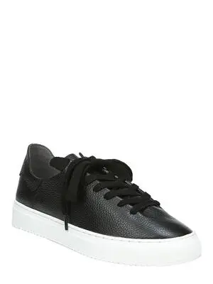 Sam Edelman Poppy Leather Sneakers - Black