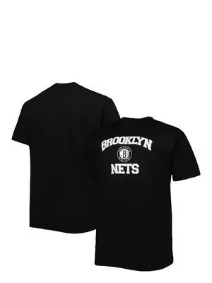 Profile Brooklyn Nets Big & Tall Heart & Soul T-shirt - Black