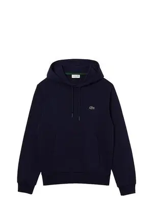 Lacoste Classic Fit Hooded Sweatshirt - Navy Blue