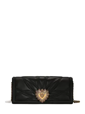 Dolce & Gabbana Devotion Quilted Shoulder Bag - Black
