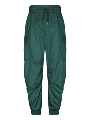 Dolce & Gabbana Drawstring Tapered Trousers - Green