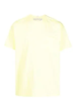 ADVISORY BOARD CRYSTALS Patch-pocket Short-sleeve T-shirt - Yellow