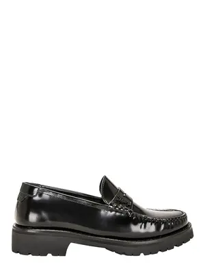 Saint Laurent Mag 15 Moccasin - Nero