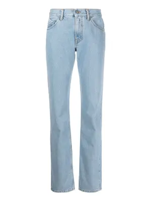 Attico High-rise Slim-fit Jeans - Blue