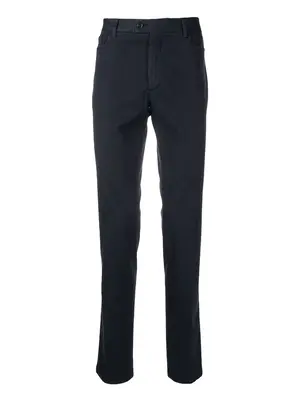 BILLIONAIRE Classic Straight Leg Trousers - Blue