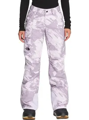 The North Face The North Face Freedom Waterproof Insulated Pants Lavender Fog Tonal Mountnscape