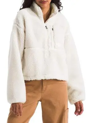 The North Face Extreme Pile Pullover - White Dune