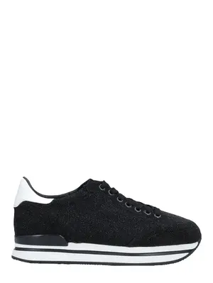 Hogan Leather Low-top Sneakers - Black