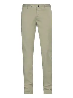 Incotex By Slowear Man Pants Khaki Size 38 Cotton, Elastane Sage Green