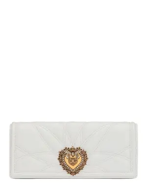 Dolce & Gabbana Devotion Quilted Shoulder Bag - White