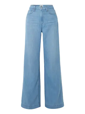 Paige Harper High-rise Wide-leg Jeans - Blue